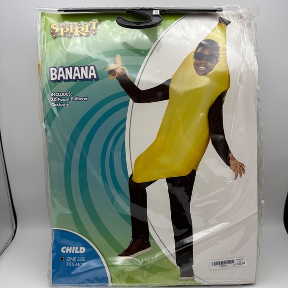 Spirit Halloween Banana Costumenull